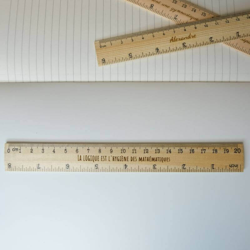Règle Graduée à Personnaliser - My Bambou